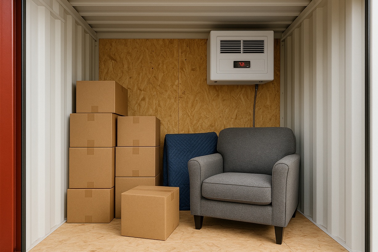 Climate Control in Container Storage: Do You Need It? - Newbury Self Store