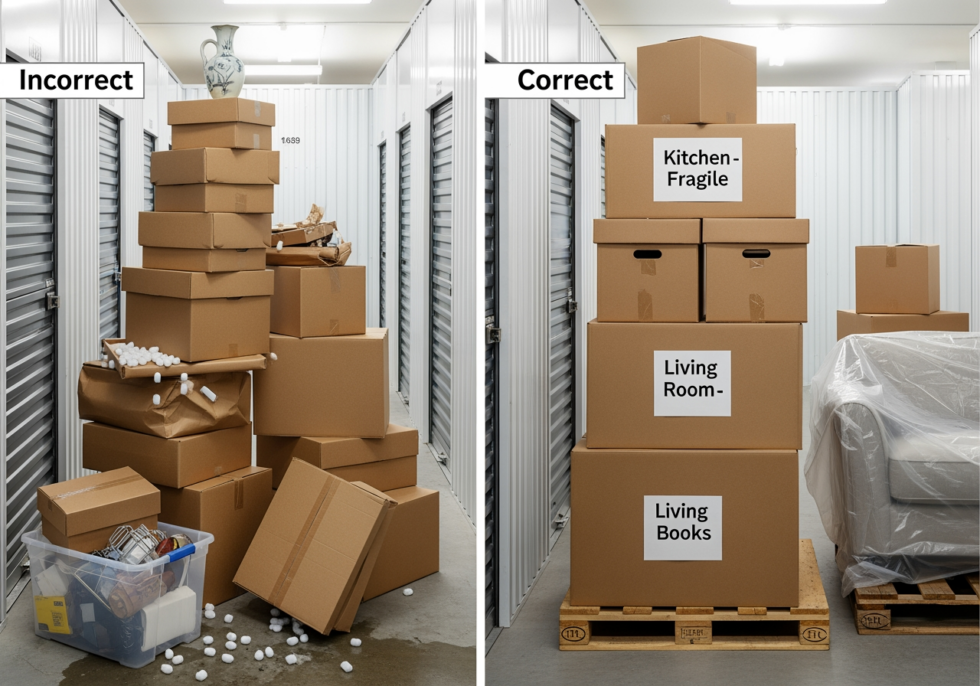 Avoid Packing Mistakes | Newbury Self Store